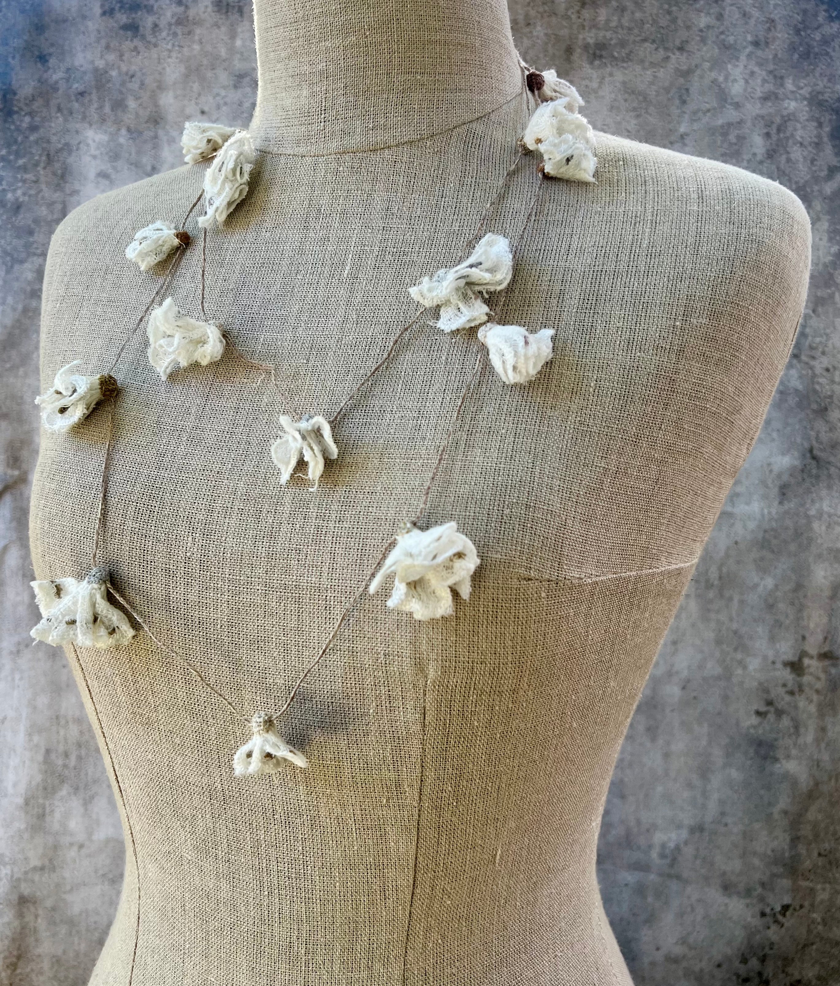 Snowdrop Necklace – The French Needle
