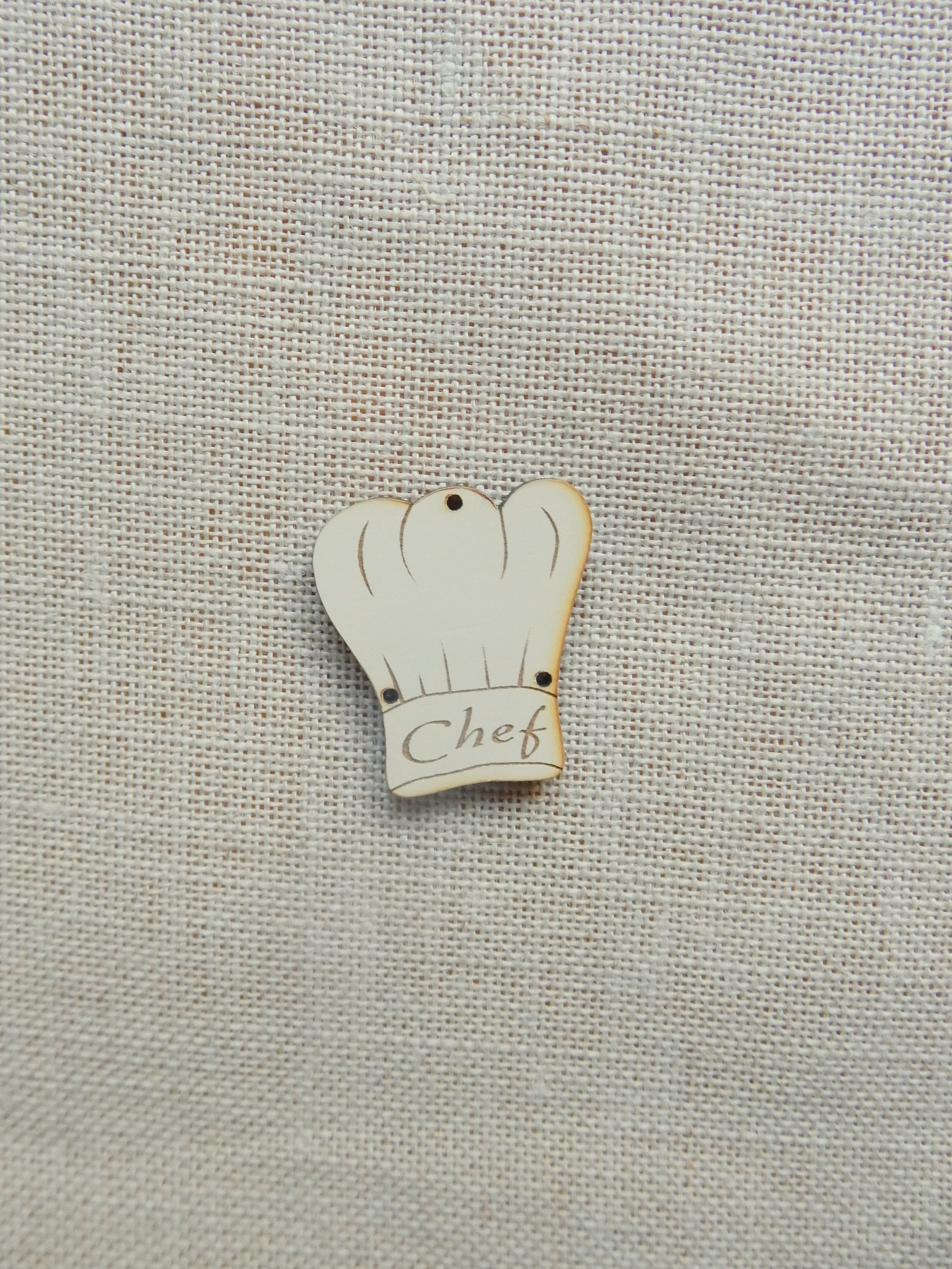 Chef's toque button – The French Needle