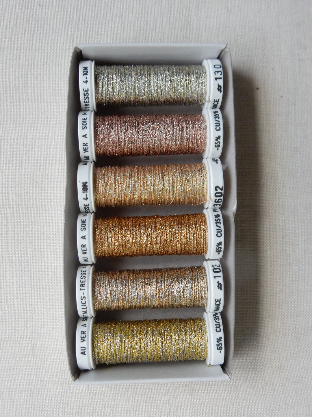 Metallic Thread Set - Gold – The French Needle